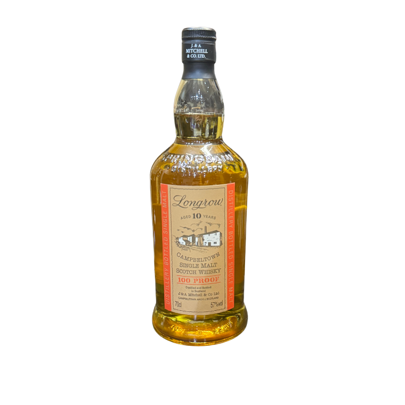 Three Musketeers Alcohol and Liquor Delivery (3MK): Longrow 10YO 100 Proof 700ml 57%