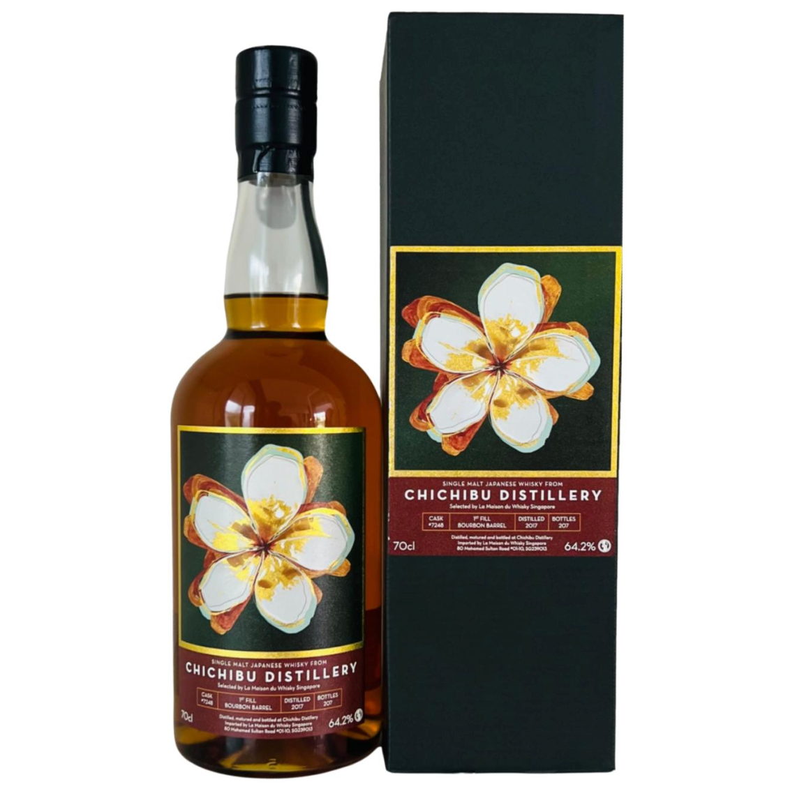 Three Musketeers Alcohol and Liquor Delivery (3MK): CHICHIBU #7248 Singapore Flower Series #3 ...