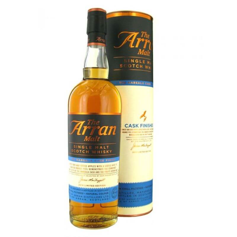 Three Musketeers Alcohol and Liquor Delivery (3MK): Arran The Marsalla Cask Finish Old Bottle