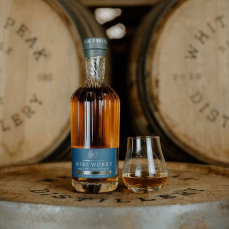 Learn more about the Wire Works whisky range by White Peak Distillery