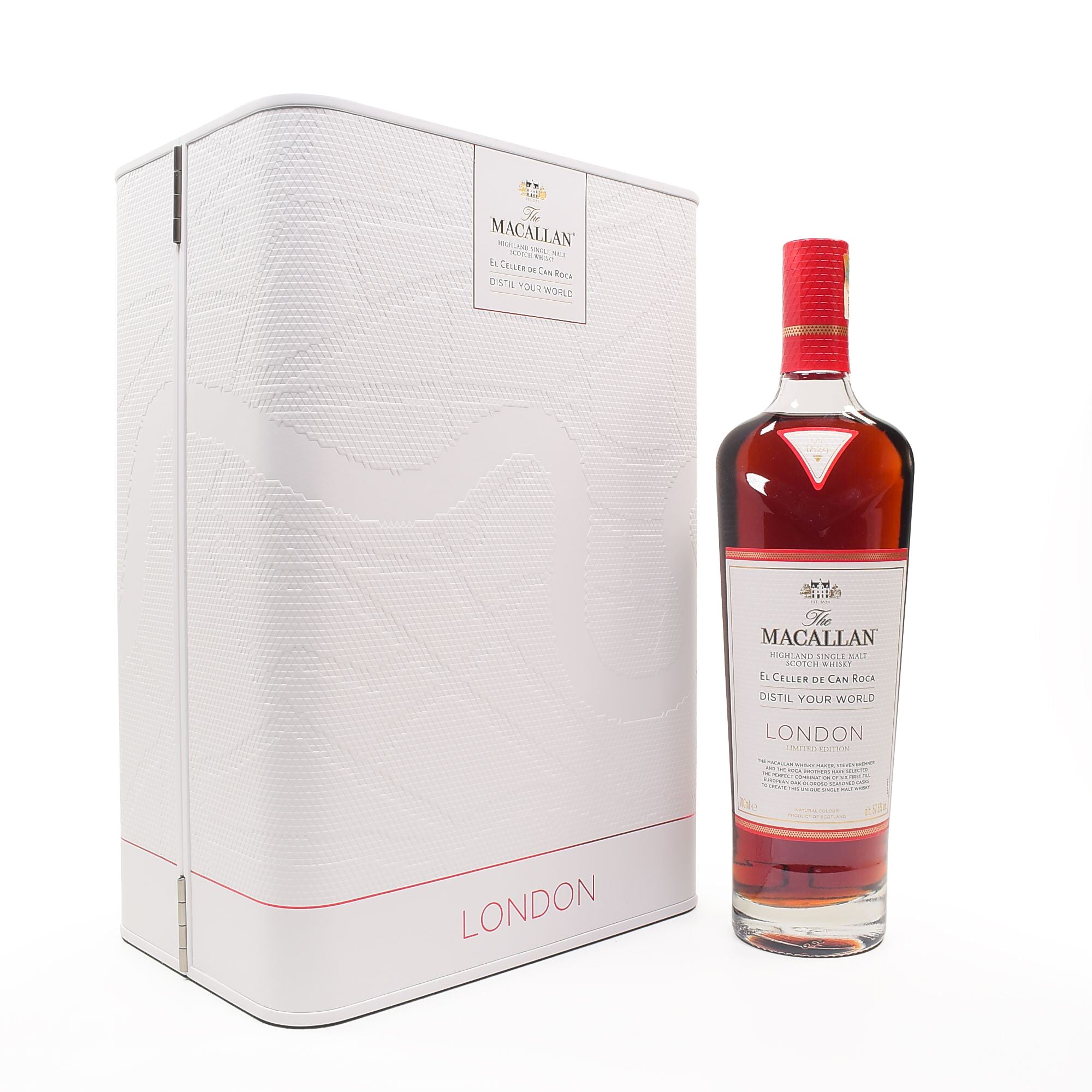 Three Musketeers Alcohol and Liquor Delivery (3MK): Macallan Distil Your World London 700ml 57.5 ...