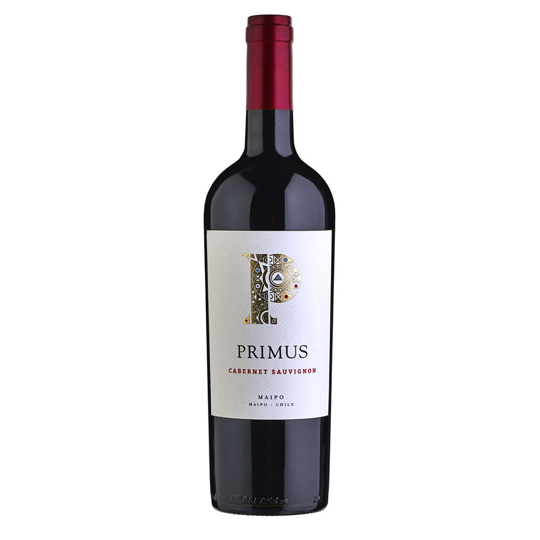 Primus, Cabernet Sauvignon 2019 (Maipo Valley-Chile), Red Wine 750ml 14 ...