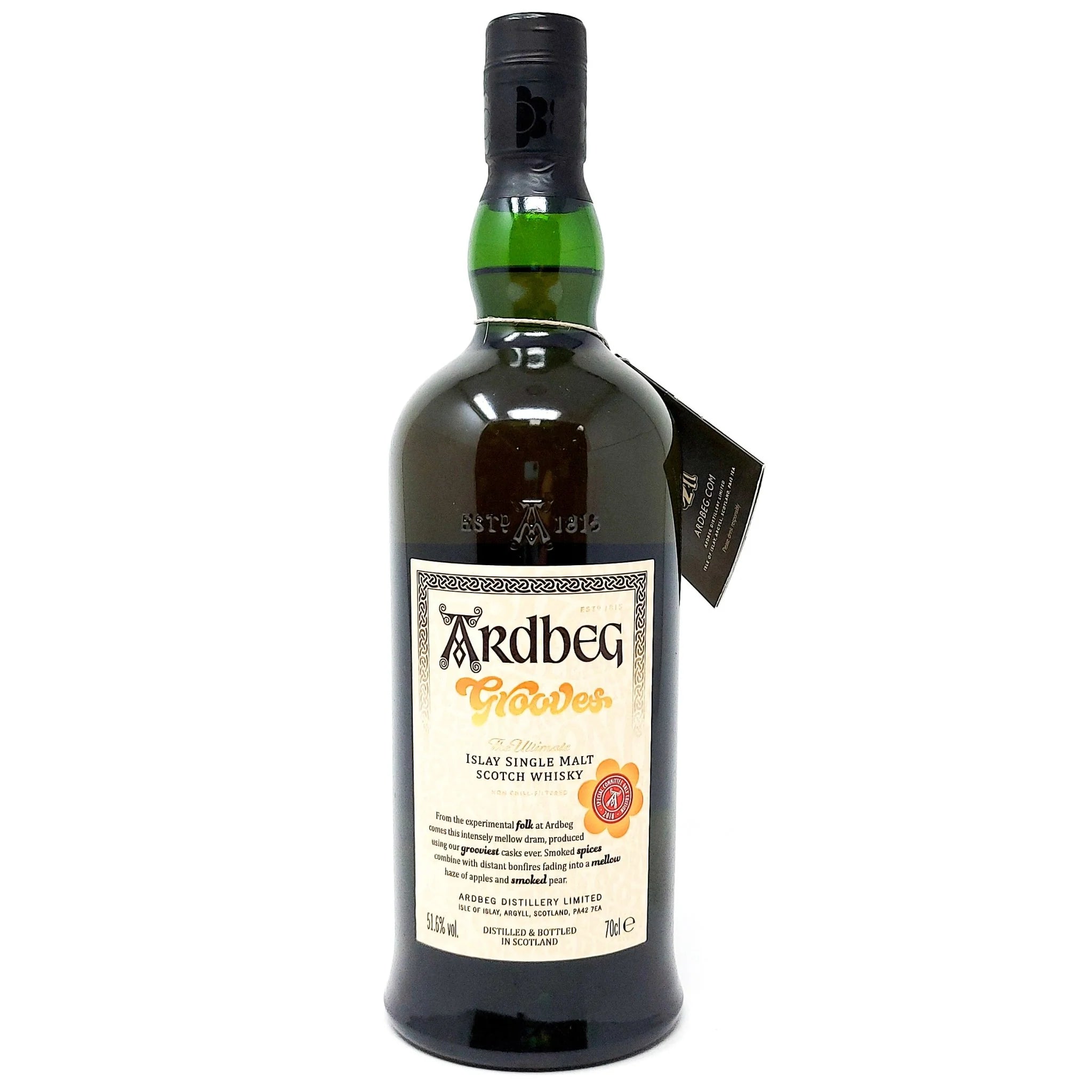 Ardbeg Grooves Committee Release 700ml 51.6% Three Musketeers Alcohol ...