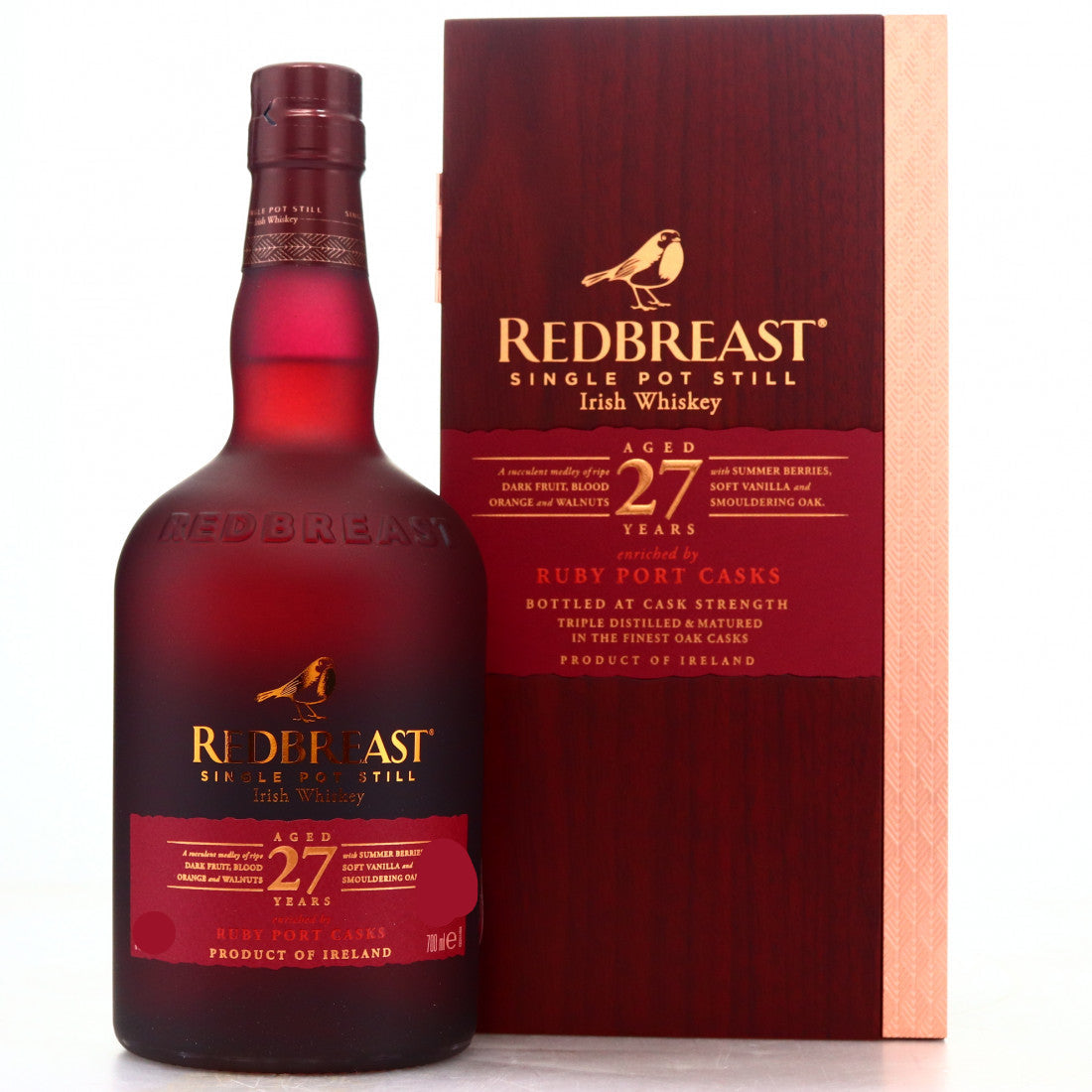 Redbreast 27YO Batch 6 700ml 55.90% Three Musketeers Alcohol and Liquor ...